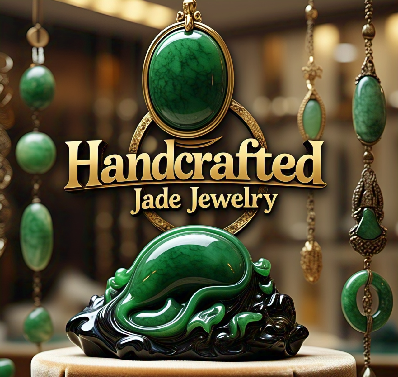 Translucency Jade Jewelry - Handcrafted Nephrite/Jadeite Jade Jewelry